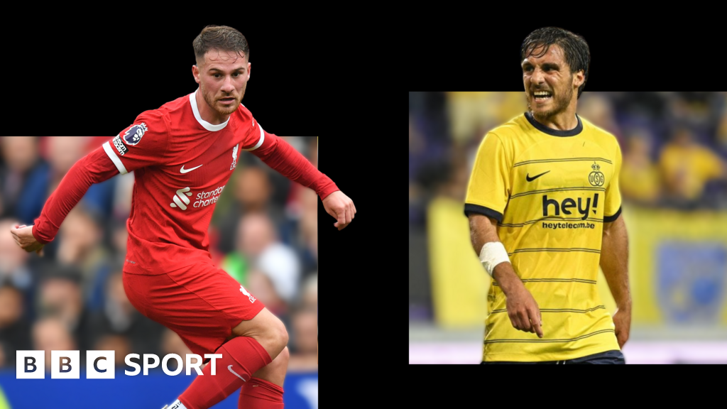 Liverpool: Mac Allister brothers go head-to-head in Europe - BBC Sport