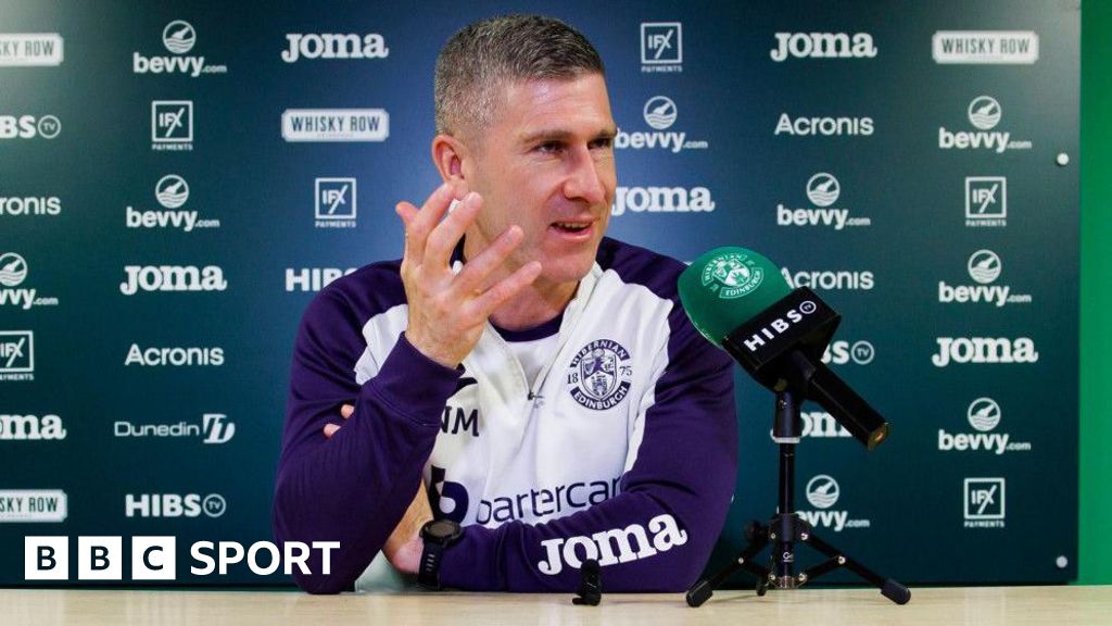Hibs: Key points from Nick Montgomery ahead of Motherwell - BBC Sport