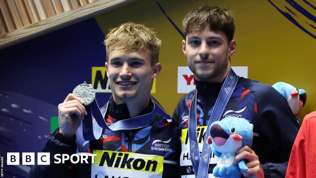 World Aquatics Championships: Jack Laugher and Anthony Harding claim ...