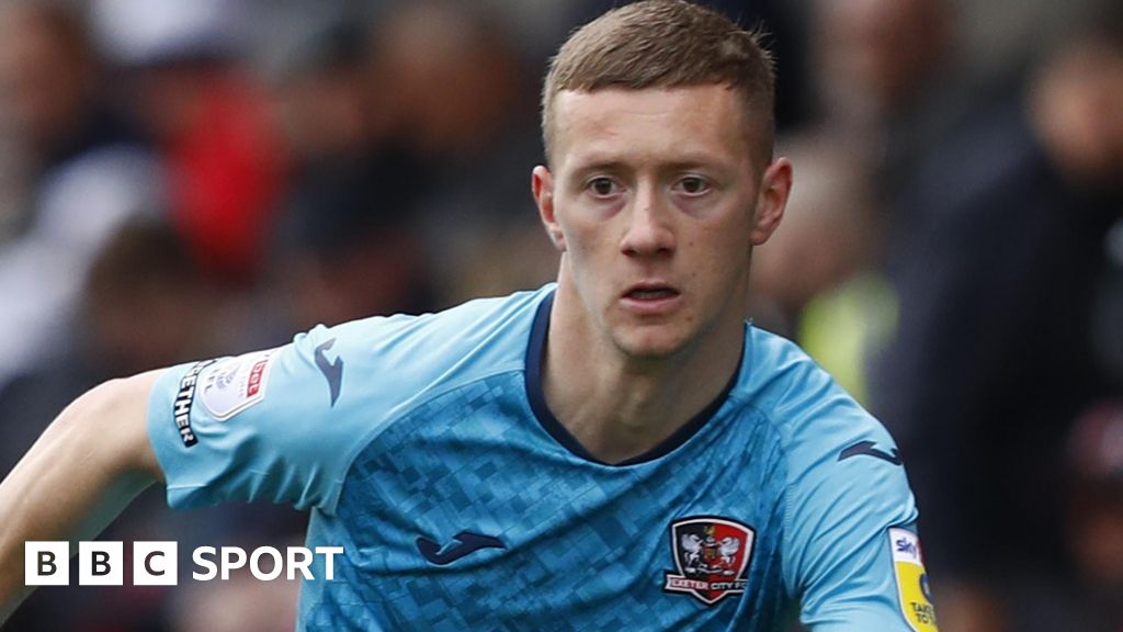 Jay Stansfield: Exeter City relief over knee injury prognosis - BBC Sport