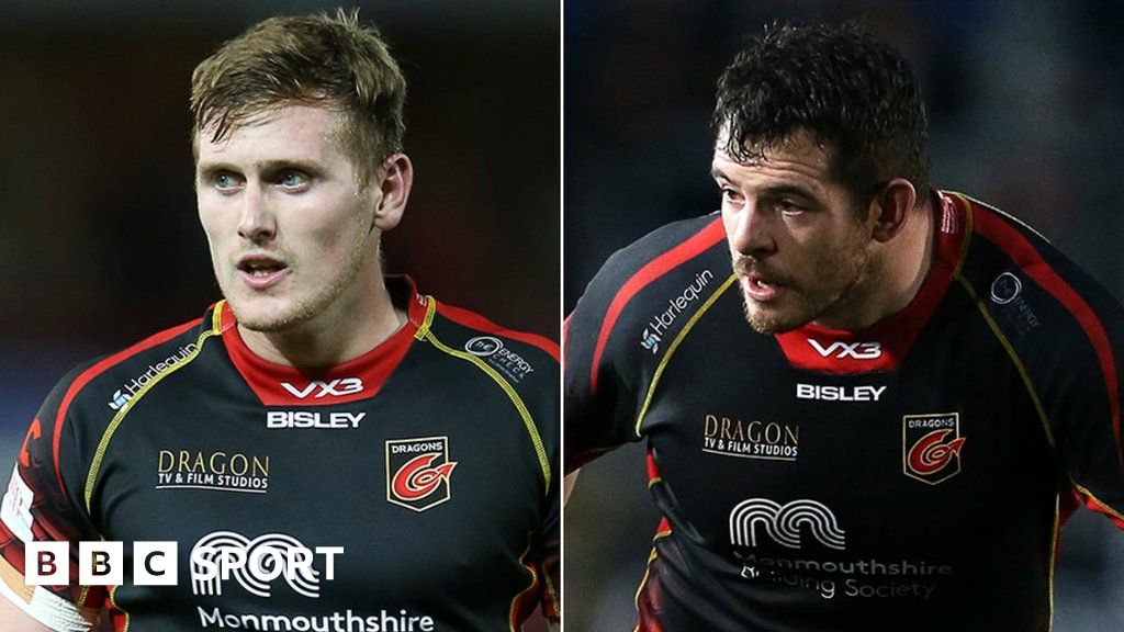 Dragons Rugby: Dafydd Howells and Aaron Jarvis set for return - BBC Sport