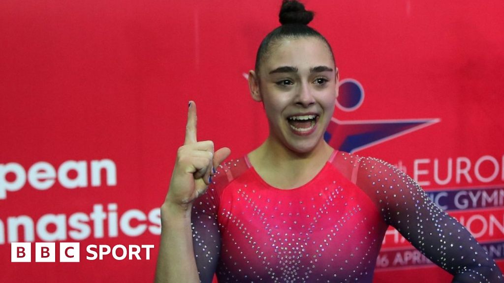 European Gymnastics Championships 2023: GB's Jessica Gadirova wins all ...