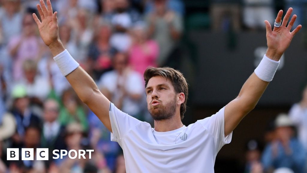 Cameron Norrie beats David Goffin to reach Wimbledon semi-finals - BBC ...