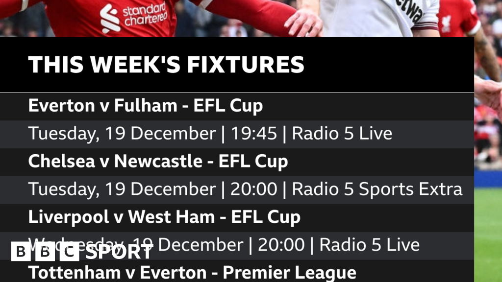 Follow the festive football on BBC Sounds - BBC Sport
