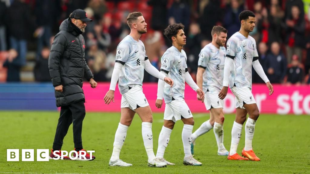 Liverpool: Top four push looks 'real hard task' - BBC Sport