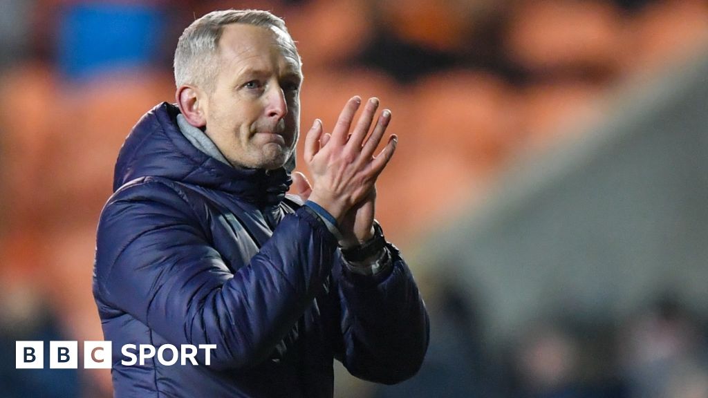 Neil Critchley: Blackpool boss proud after Nottingham Forest given ...