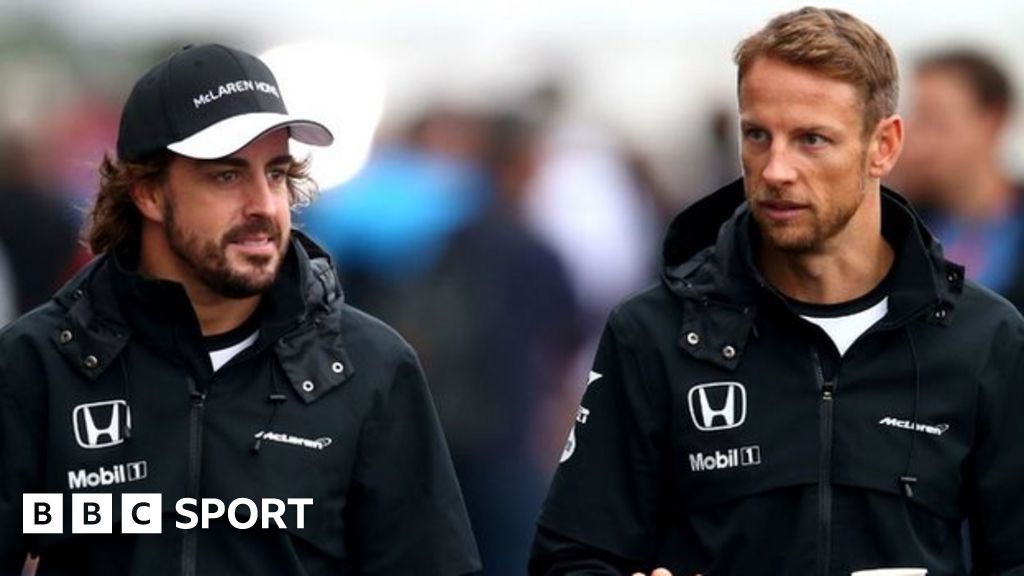 Mexican GP: Fernando Alonso and Jenson Button handed penalties - BBC Sport