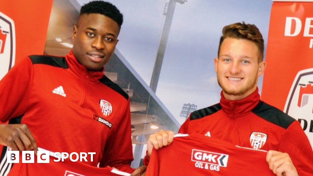 Derry City: Ibrahim Meite and Jake Dunwoody join Candystripes - BBC Sport
