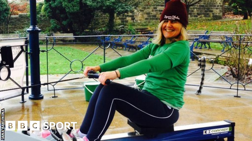 Get Inspired: Mum goes from non-rower to a million metres - BBC Sport