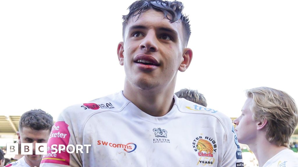 Dafydd Jenkins: Exeter's Welsh youngster ready to take his chance - BBC ...