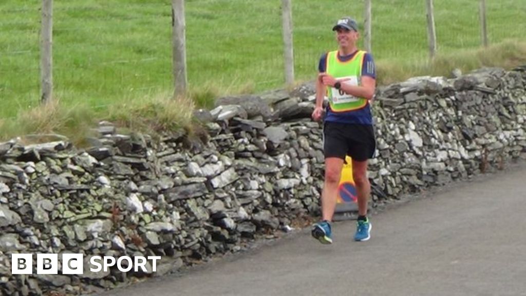 Richard Gerrard wins his sixth consecutive End to End walk - BBC Sport