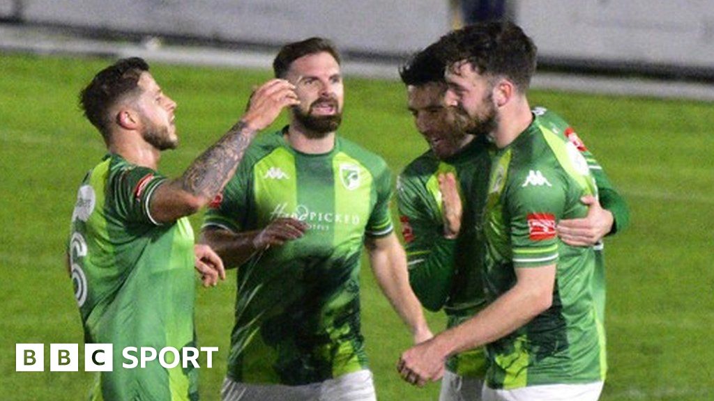 Guernsey FC twice come from a goal down to win 4-2 at Marlow - BBC Sport
