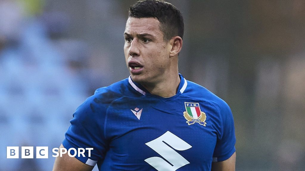 Luca Morisi: London Irish sign Italy international centre - BBC Sport