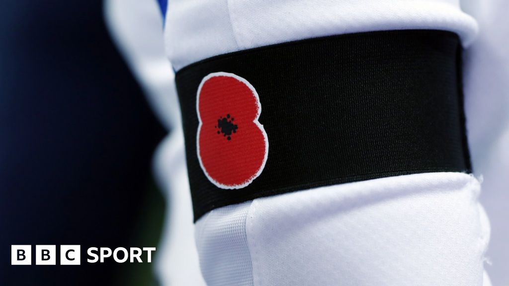 England & Scotland defy Fifa and wear poppies in World Cup qualifier ...