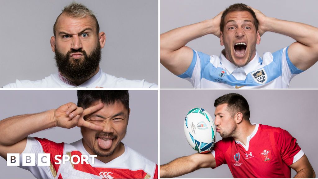 The Rugby World Cup's stars at play - BBC Sport