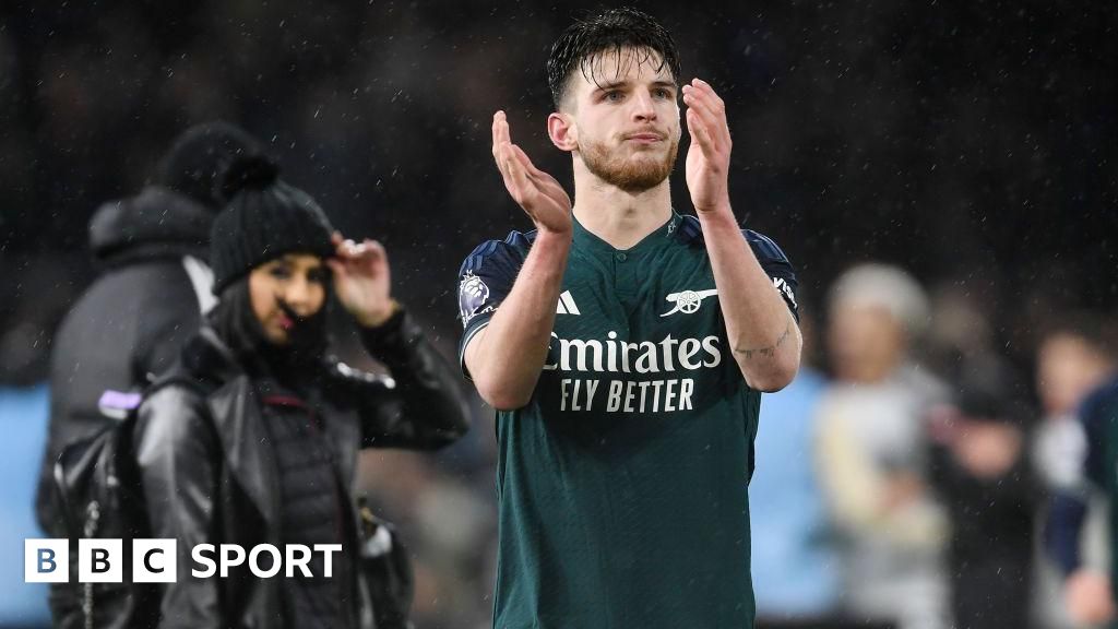 Arsenal: 'We need to demand more from each other' - Rice - BBC Sport