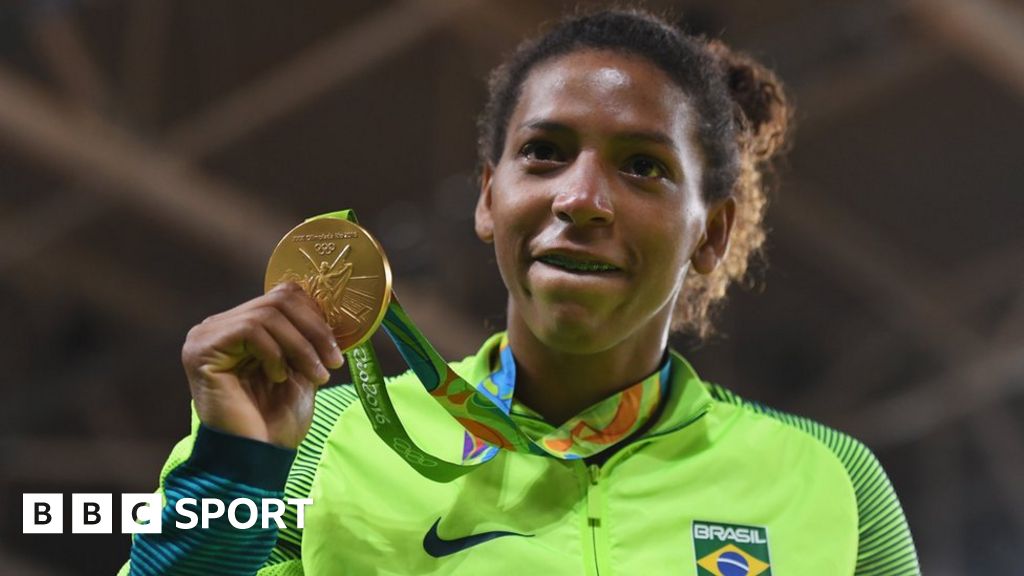 Rio 2016: Brazil's first gold from the City of God favela - BBC Sport