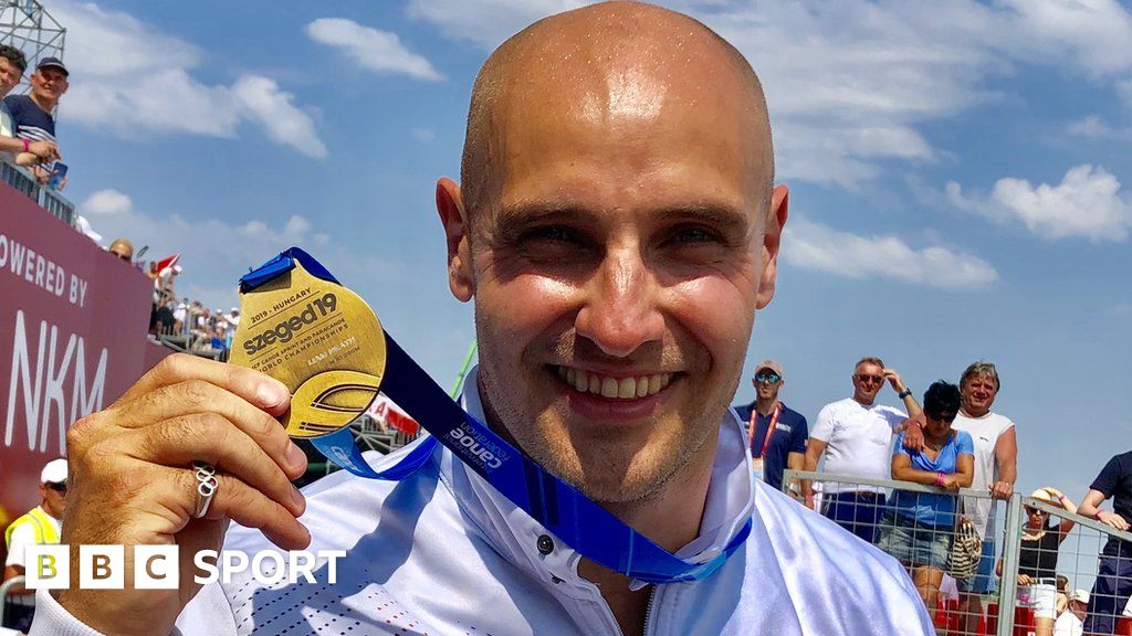 Canoe Sprint World Championships: Liam Heath wins gold in Hungary - BBC ...