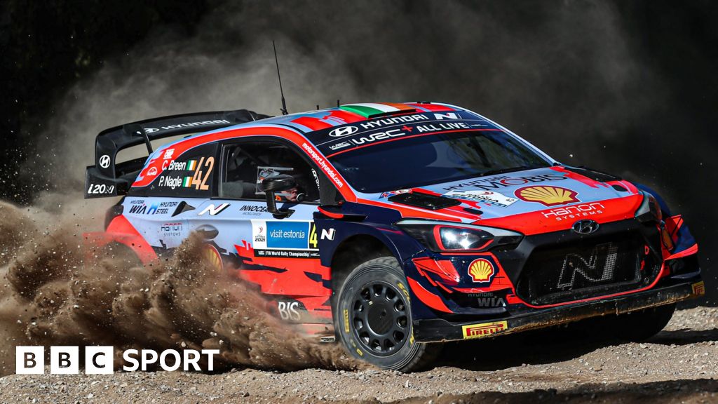 WRC: Craig Breen and Jon Armstrong claim Estonia podiums - BBC Sport