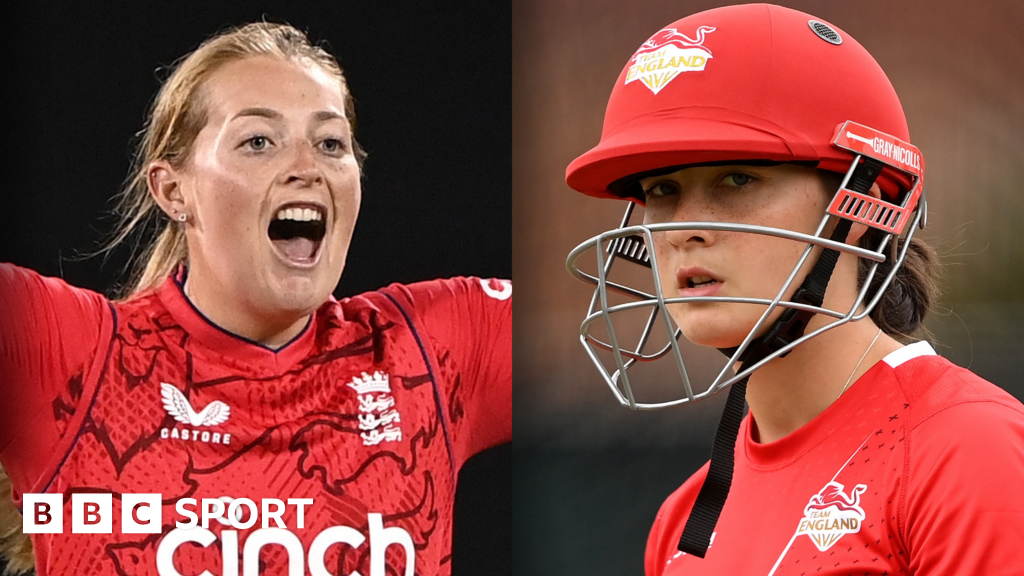Women's Big Bash League: Sophie Ecclestone and Alice Capsey selected for WBBL - BBC Sport