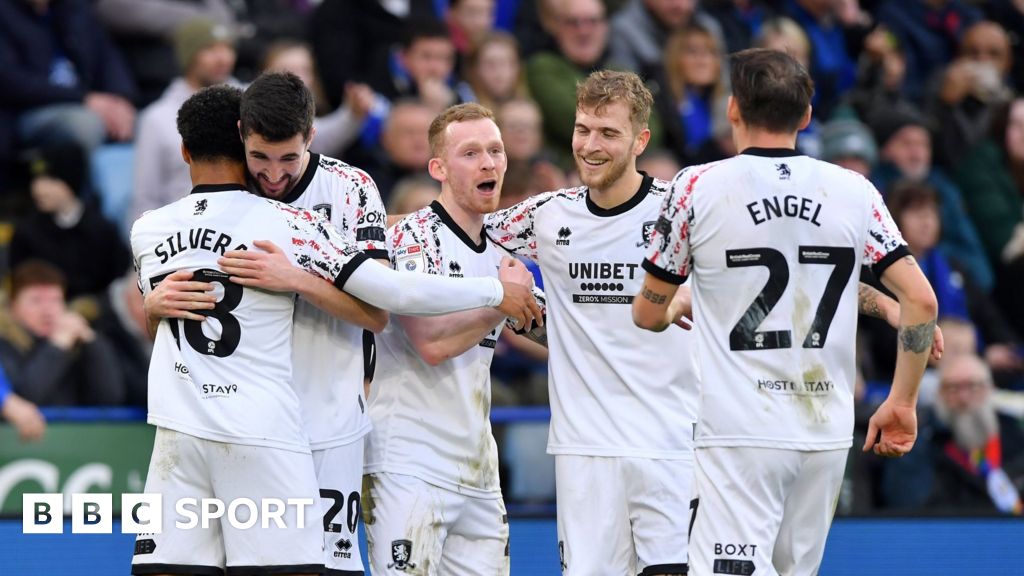 Leicester City 1-2 Middlesbrough: Finn Azaz and Sammy Silvera give Boro ...