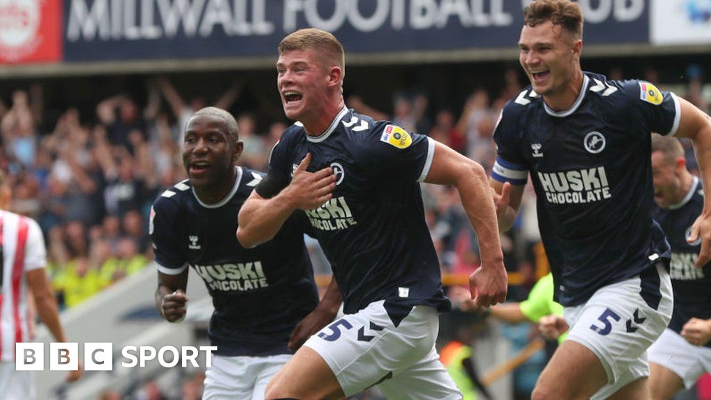 Millwall 2-0 Stoke City - Charlie Cresswell's two debut goals win it ...