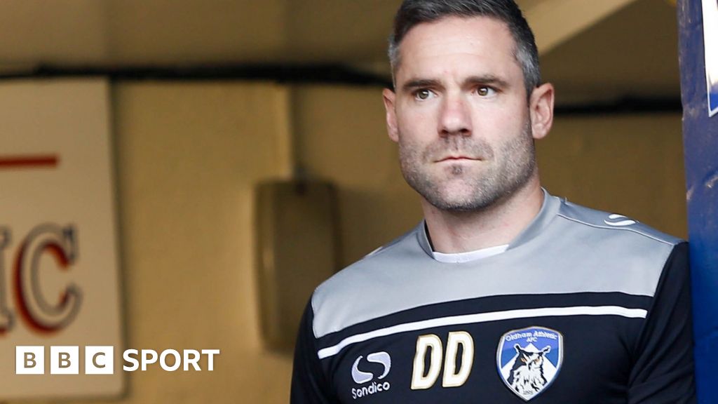 David Dunn: Oldham Athletic sack manager after 20 games - BBC Sport