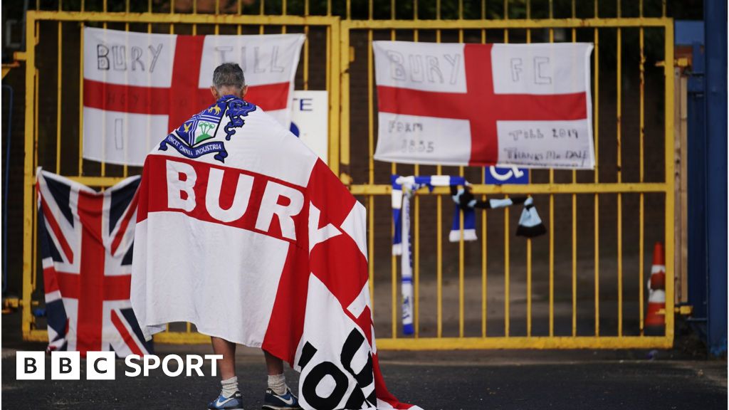 Bury fans flock to Gigg Lane in their hundreds on first Saturday after ...