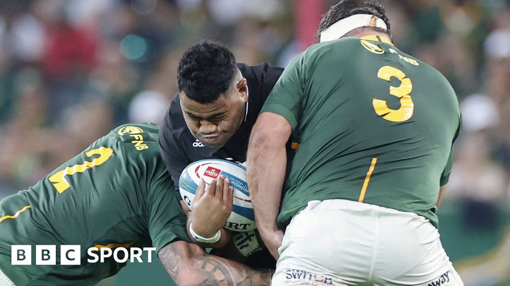 South Africa 26-10 New Zealand: All Blacks fall to fifth defeat in last ...