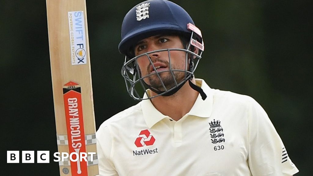 Alastair Cook: England batsman makes unbeaten century for Lions against ...