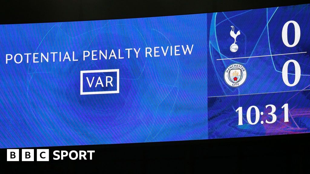 VAR replays to be shown on screens at Premier League matches - BBC Sport