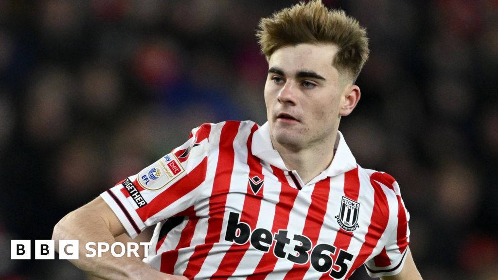 Nathan Lowe: Stoke City striker signs new long-term contract in debut ...