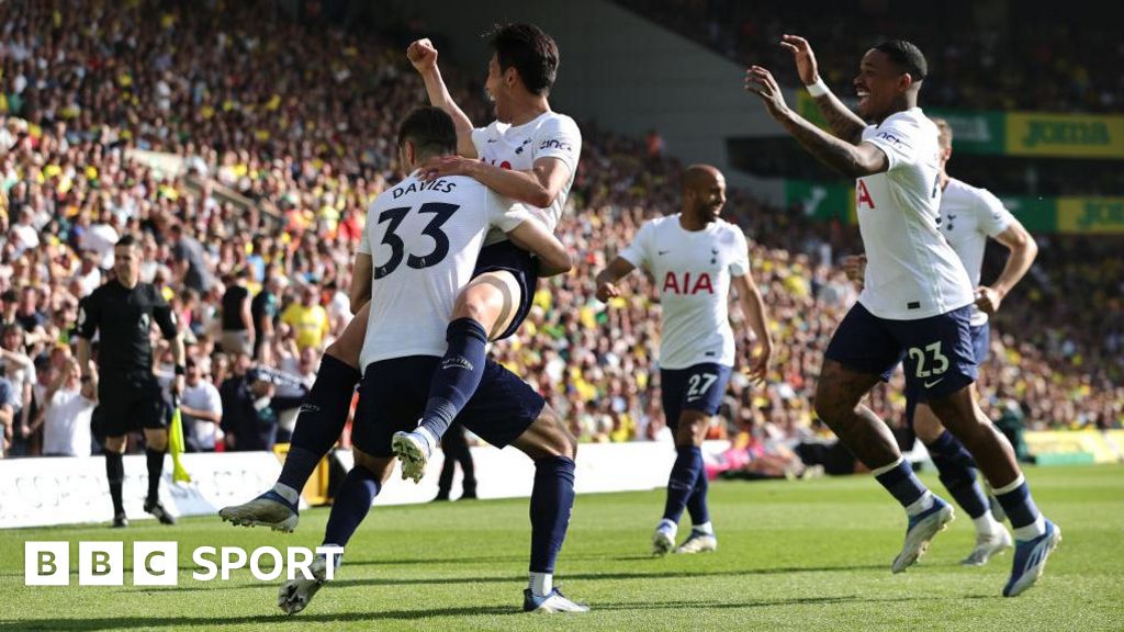 Spurs celebrate Champions League return - BBC Sport