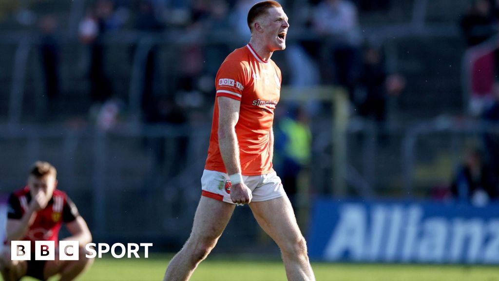 Ulster SFC: Armagh survive Down scare to reach provincial final - BBC Sport