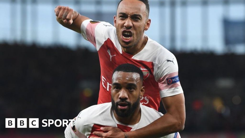 Arsenal 3-1 Valencia: Alexandre Lacazette helps Arsenal to semi-final ...