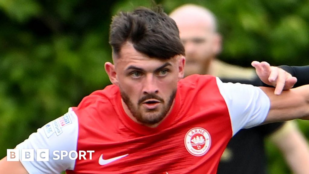 Lee Bonis: Larne striker aiming to remain in contention for Northern ...