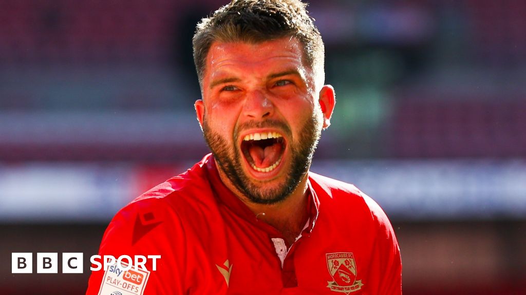 Alex Kenyon: Scunthorpe United sign Morecambe midfielder - BBC Sport