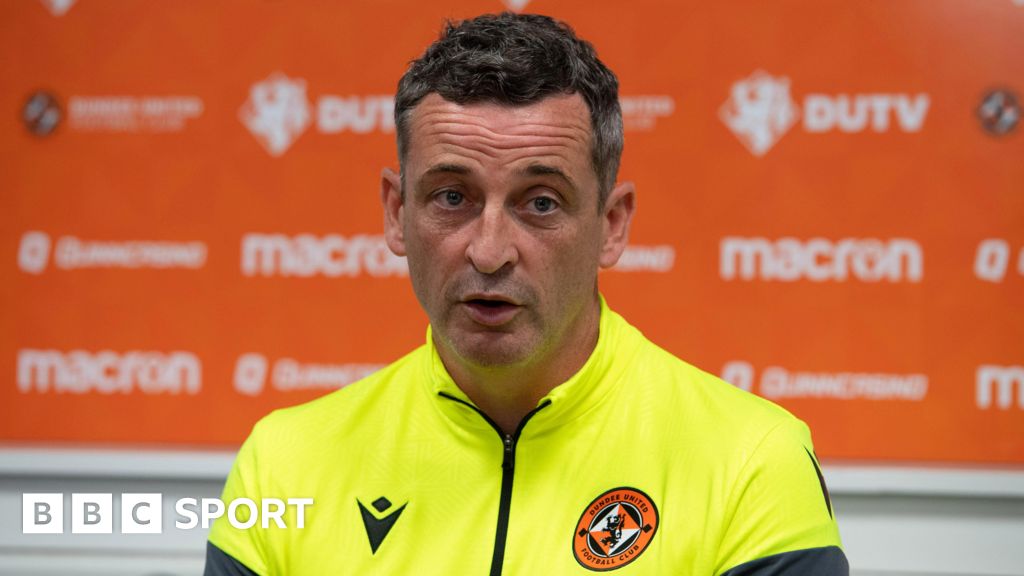 Head coach Jack Ross eager 'to get more out of' Dundee United - BBC Sport