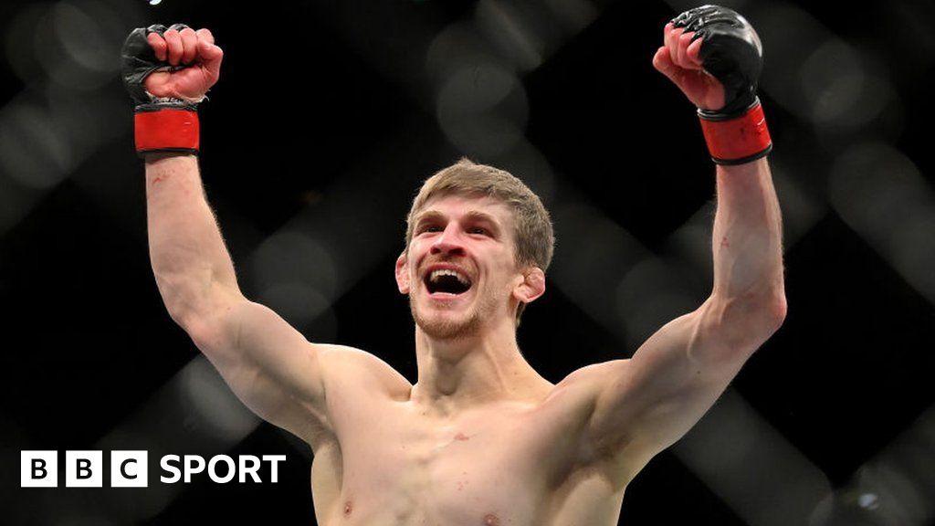 Arnold Allen: UFC star says training in his father's garden helps keep ...