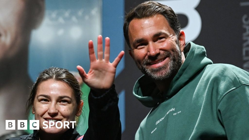 Katie Taylor: Eddie Hearn says Irish Government can make Croke Park ...