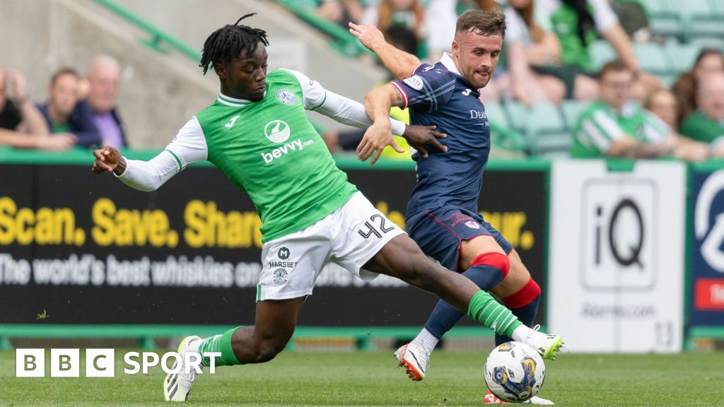Megwa joins the Hibs loan contingent at Airdrie - BBC Sport