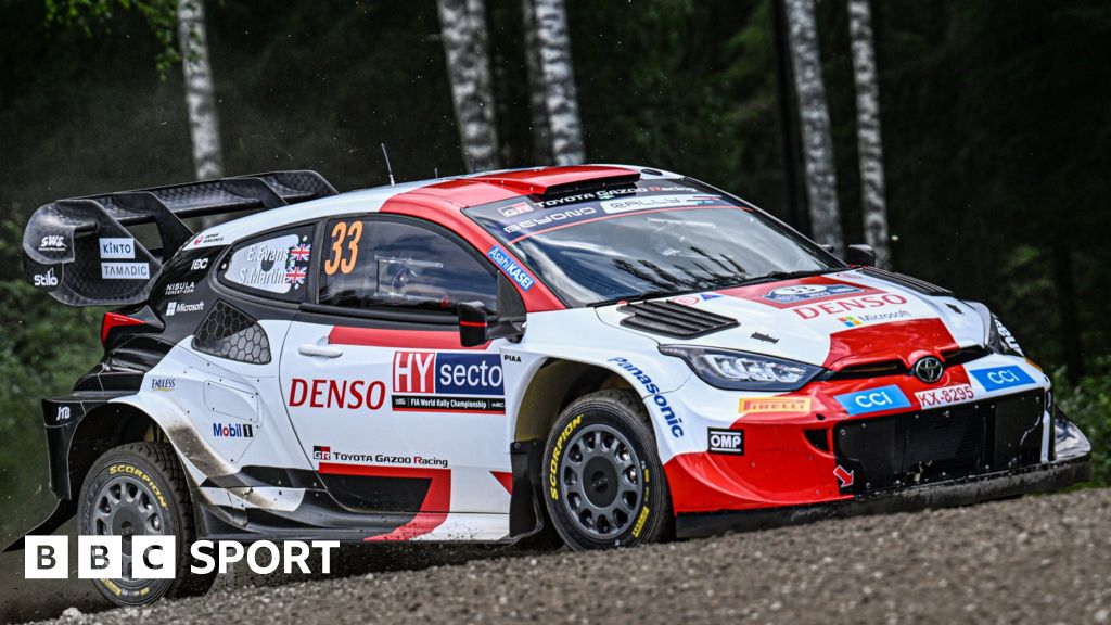 World Rally Championship: Elfyn Evans closes gap on leader Kalle ...