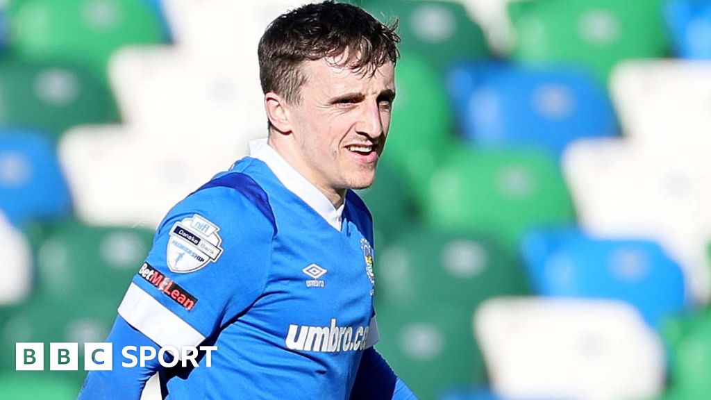 Irish Premiership: Joel Cooper scores four in 7-0 Linfield win as ...