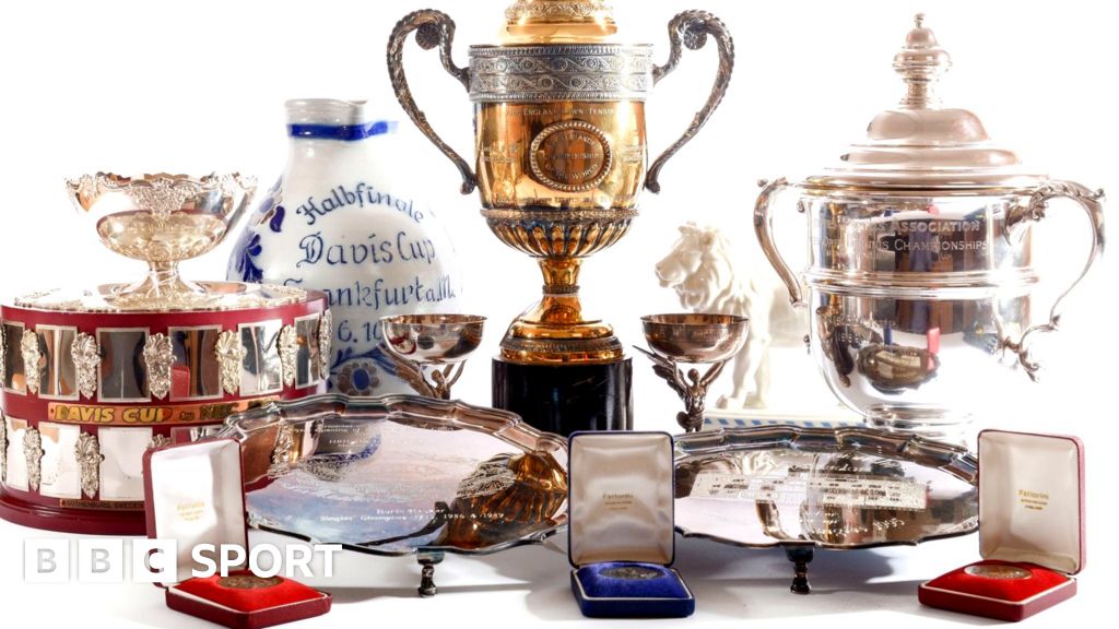 Boris Becker: Former Wimbledon champion's trophies put up for auction ...
