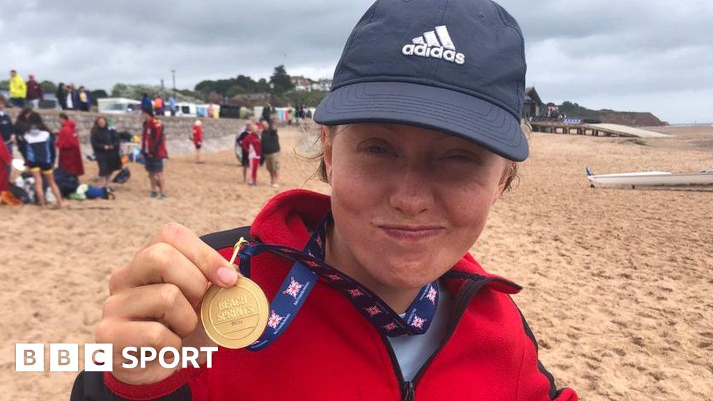 Natacha Searson: Jersey rower wins British Beach Sprint title - BBC Sport
