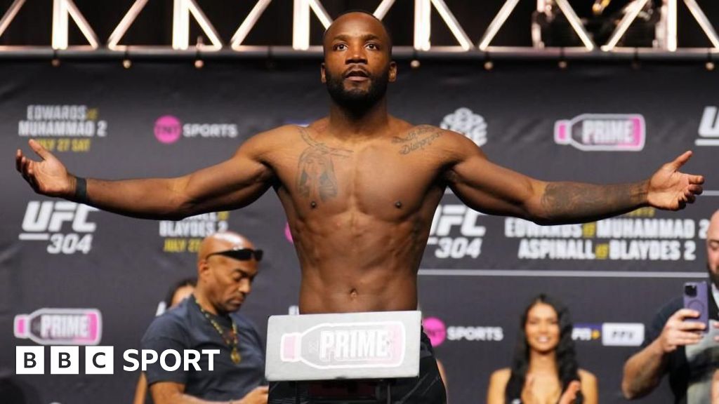 UFC 304 in Manchester: Leon Edwards & Belal Muhammad weigh in for world ...