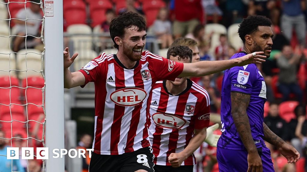 Ed Francis: Exeter City midfielder's goalscoring form a 'positive ...