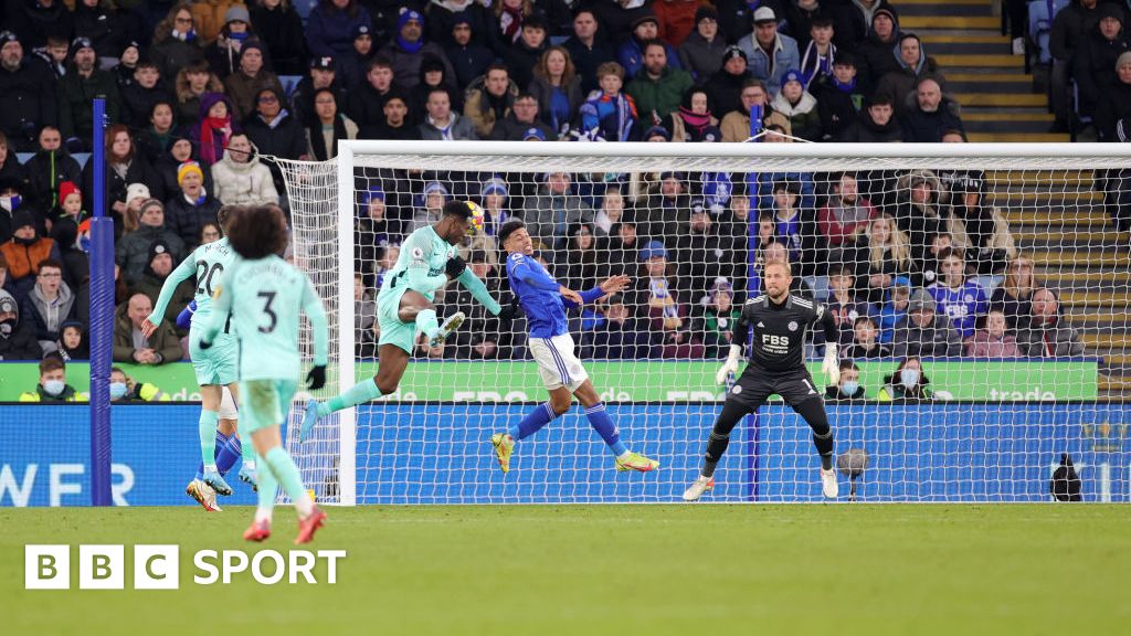 Foxes hold on as resilient Brighton score late yet again - BBC Sport