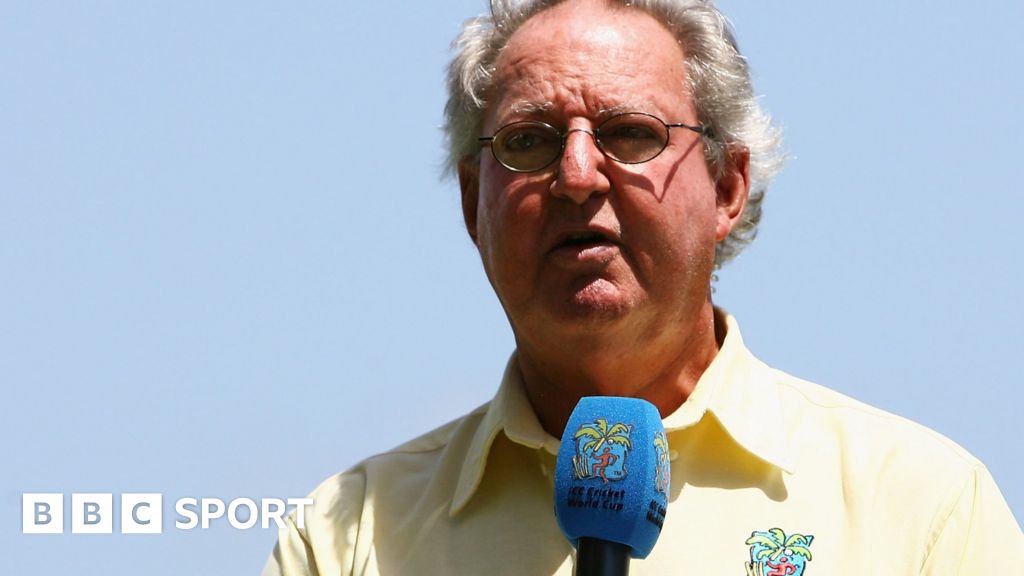Tony Cozier: West Indian commentator dies aged 75 - BBC Sport