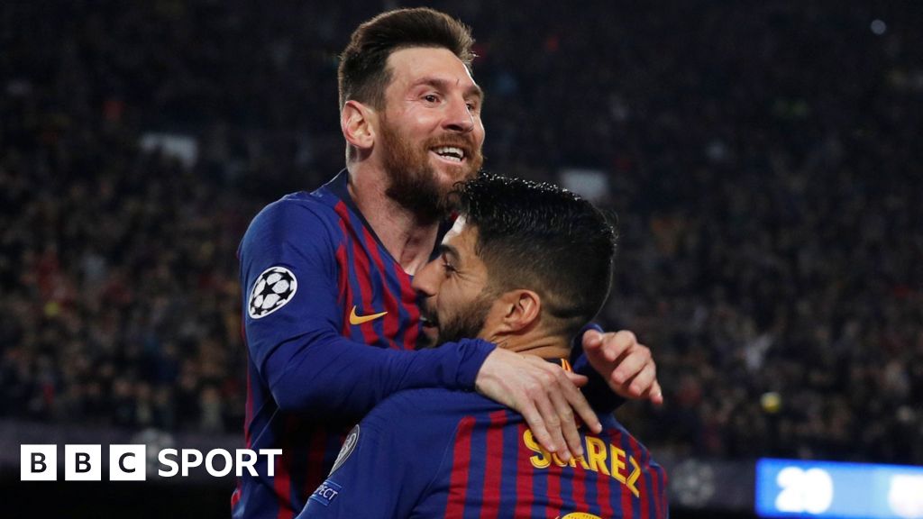 Barcelona 3-0 Liverpool: Lionel Messi double stuns Reds in Champions ...